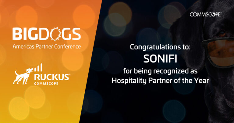 SONIFI Named Ruckus Networks Hospitality Partner of the Year