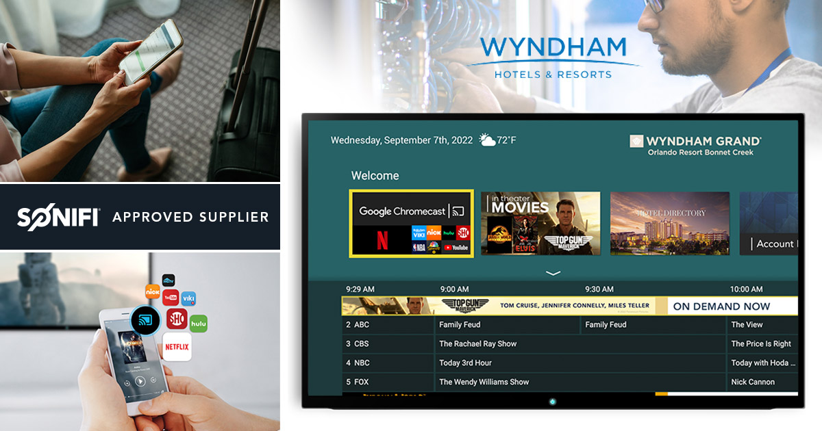 Wyndham Guest-Facing Technology | SONIFI Solutions