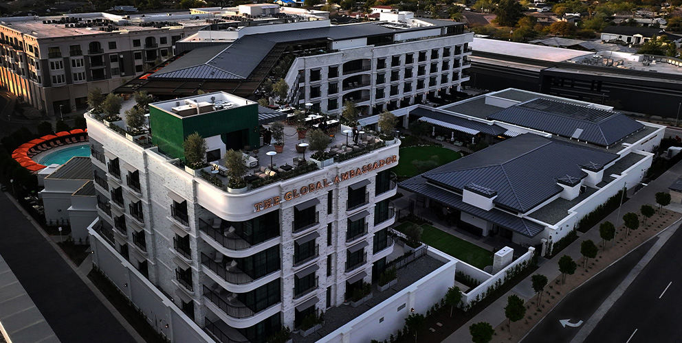 The Global Ambassador luxury hotel chooses SONIFI guest tech