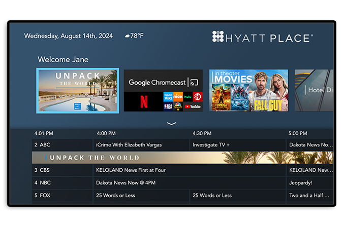 Hyatt IRE Technology | Guest Experience | SONIFI Solutions